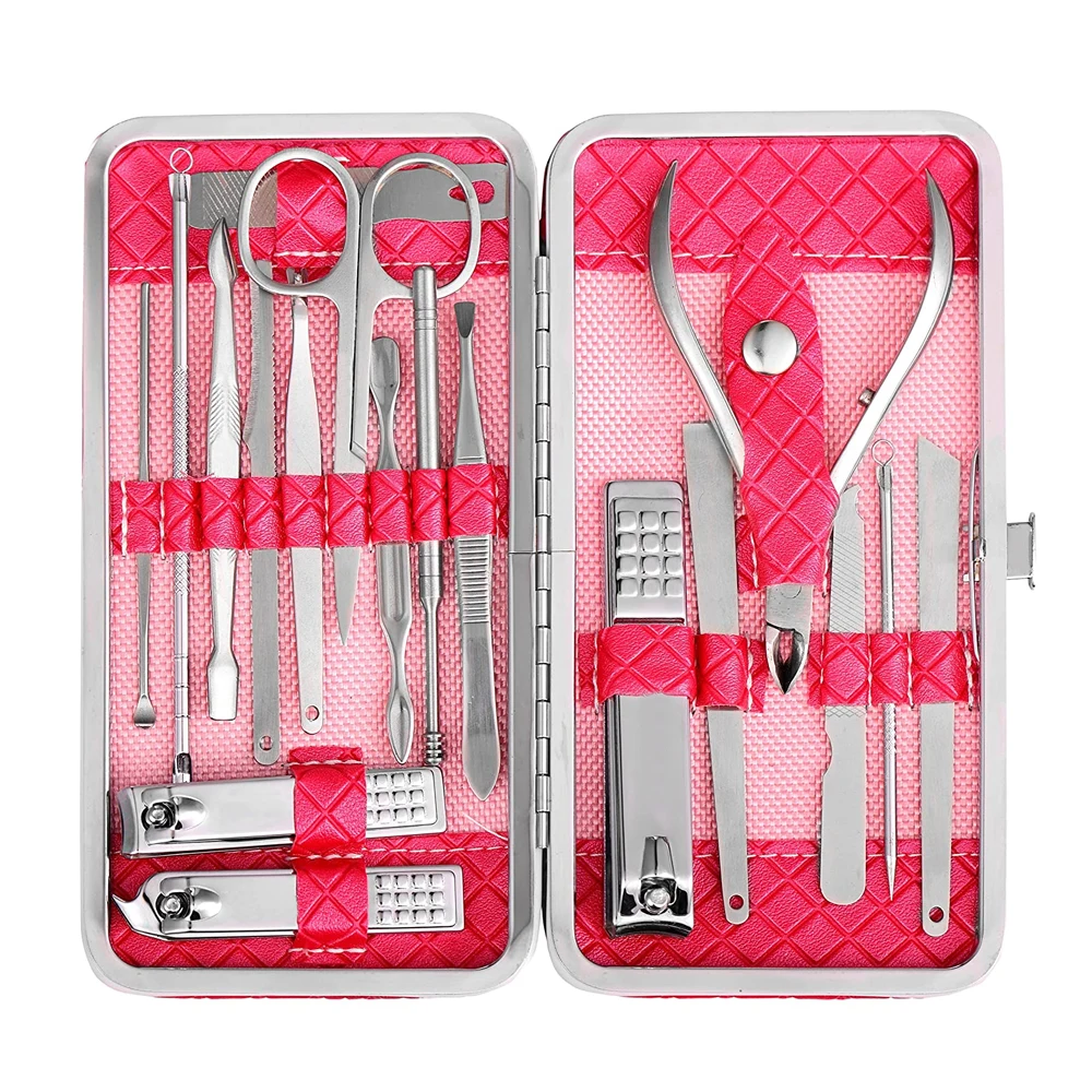 Wholesale Price Manicure Pedicure Kit Of 12 Pieces Tool Set For Hands ...