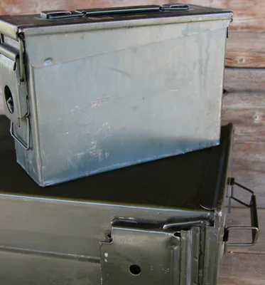 M2A1 M2A2 PA108 Lockable Metal Ammo Storage Box - 8.5L