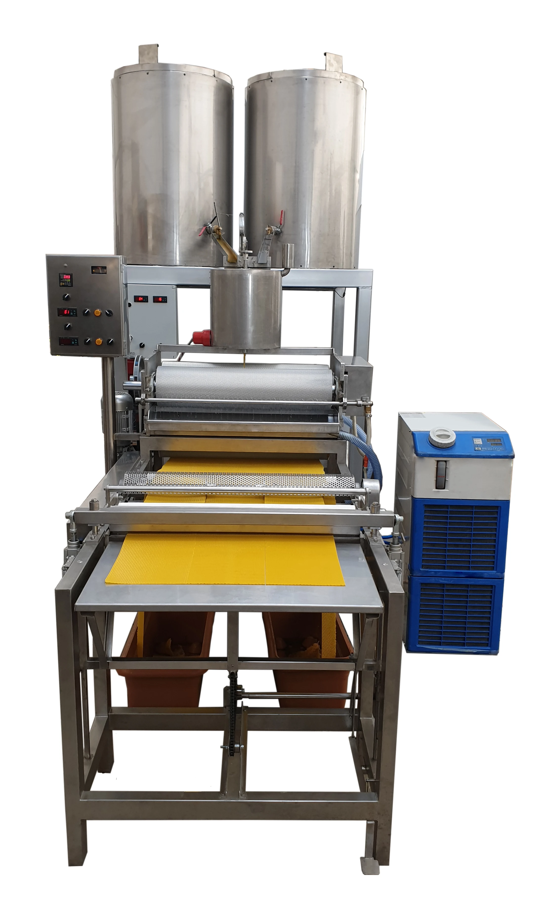 Beeswax Foundation Machines Fully Automatic With Cooler And Wax Melter ...