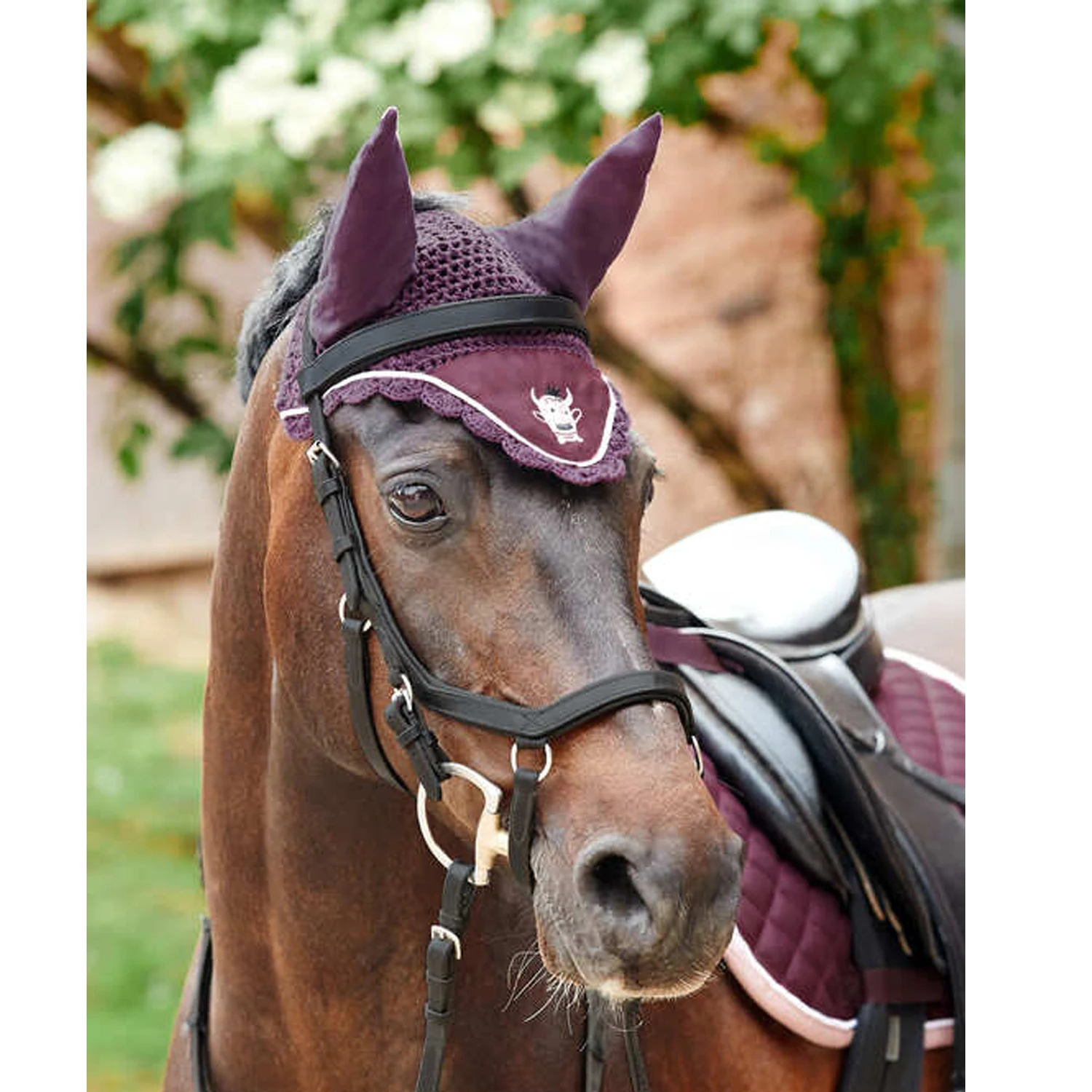 High Quality Horse Ear Bonnet Fly Veil Horse Fly Veil Customize Color ...