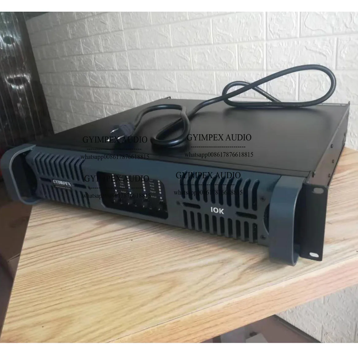 2u 4 Channels 4200w Bass Sub 10k Professional Audio Power Amplifier For ...