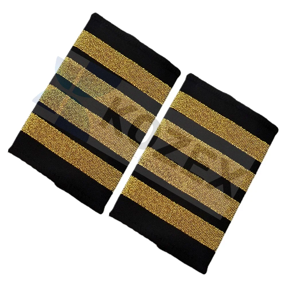 Pakistan Manufacture Uniform Shoulder Board Custom Captain Pattern Rank ...