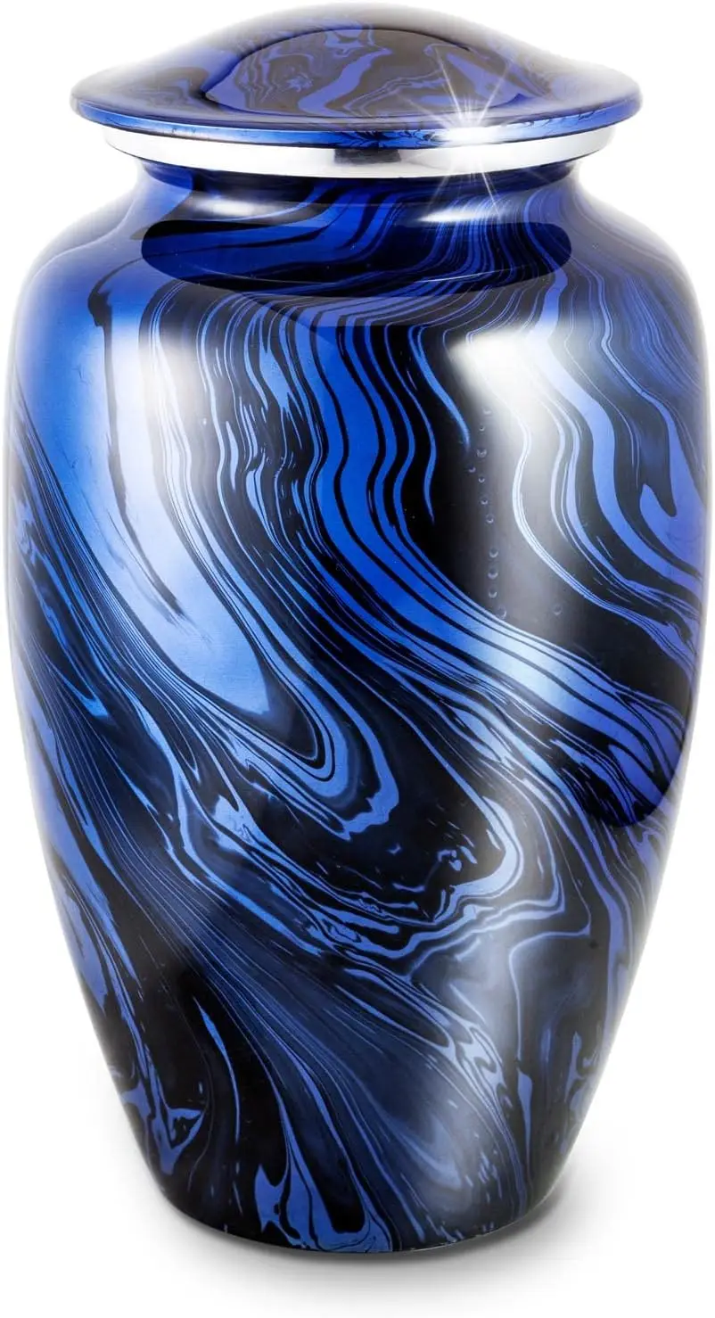 Simple and Elegant Design Cremation Urn and Keepsake Funeral Memorial ...