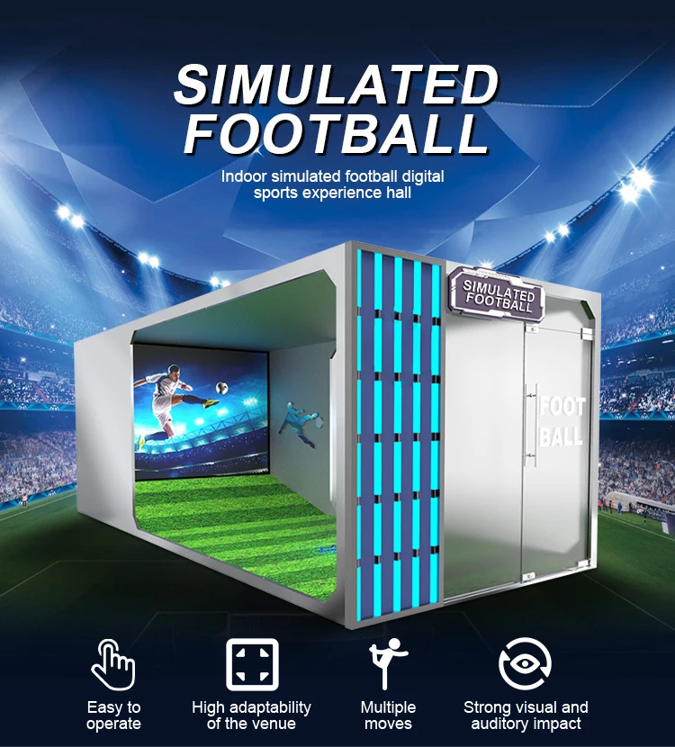 AR Football - Interactive Soccer Game Projector System