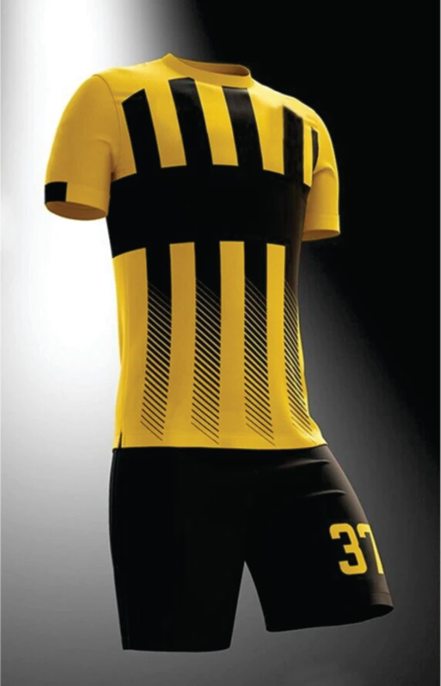 Men 100%customised Made Soccer Uniforms / Sublimated Jersey & Shorts ...