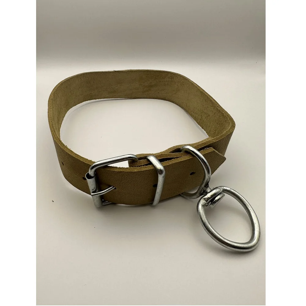 Genuine Leather Handmade 360 Rotatable Brown Special Production Dog ...