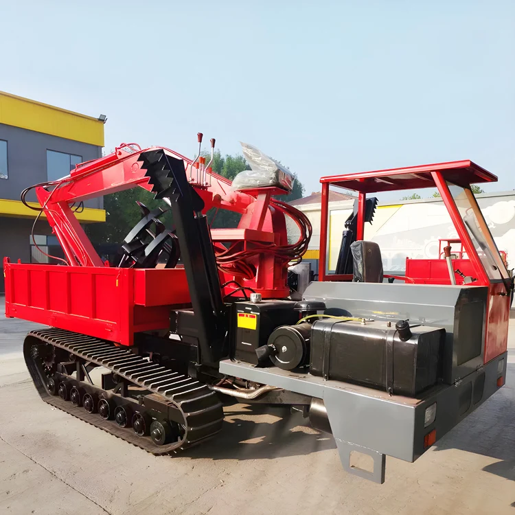 Vehicle Mounted Crawler Transport Vehicle,Paddy Field And Mountainous ...