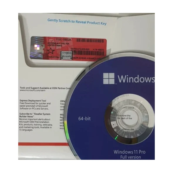 MS Windows 11 Pro 64-bit DVD (OEM Software)| Alibaba.com