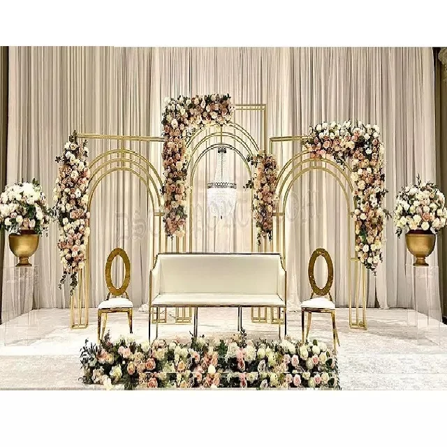 Inspiration Wedding Stage Metal Backdrop Panels Best Wedding Reception ...