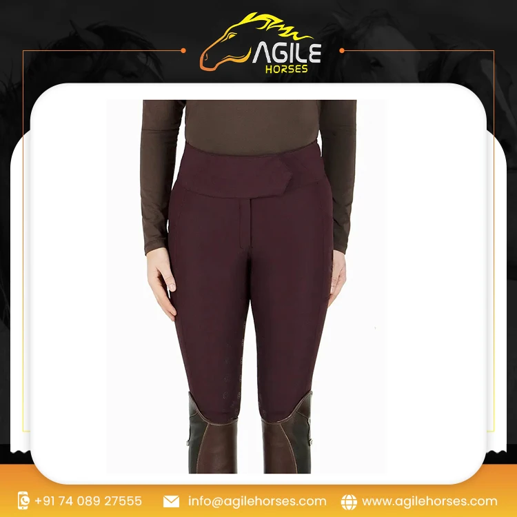 Latest Trend Women's Horse Riding Pants 4 Way Stretch Full Grip ...