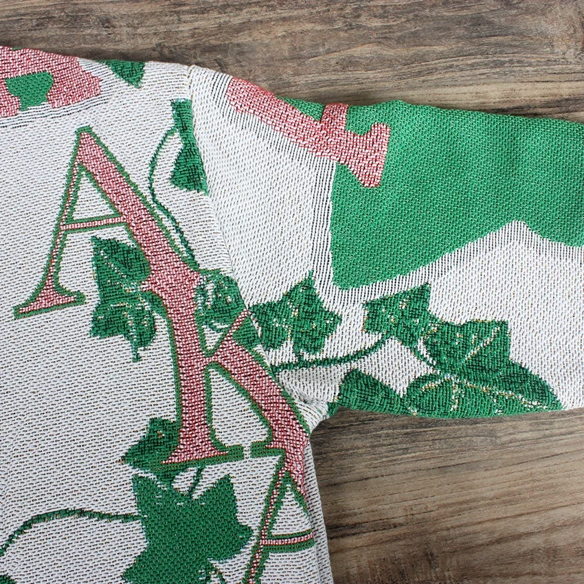 Custom Aka Fashion Style Jacquard Woven Tapestry Clothing Oversized ...