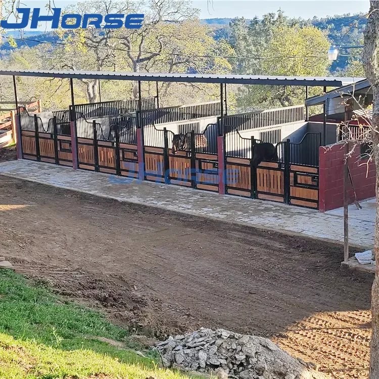 Luxury Classic Equine Horse Stall Fronts Equipment Horse Stable Panels ...
