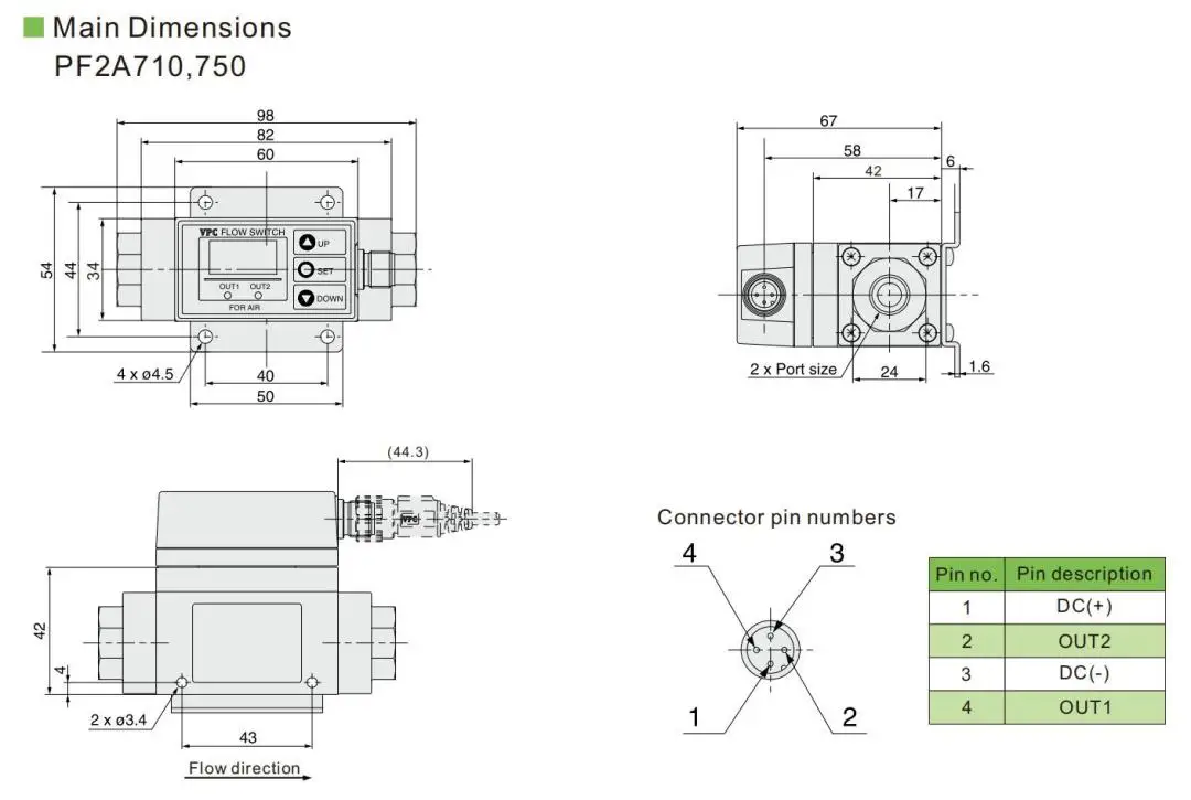 PF2A Digital Air Flow Meter - Reliable & Efficient Solutions