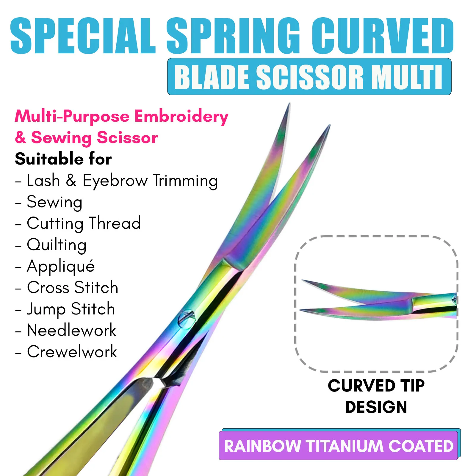 New Arrival Spring scissors salon cutting tool Hair extension ...