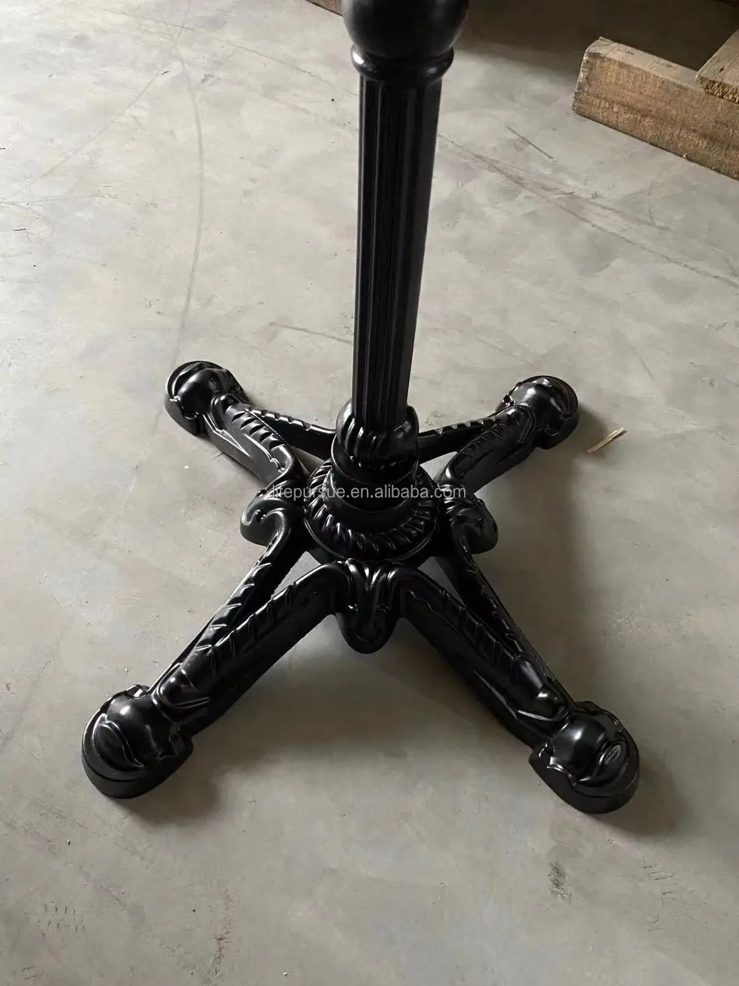 Lifepursue High Quality Cast Iron Solid Column Table Base Adjustable ...