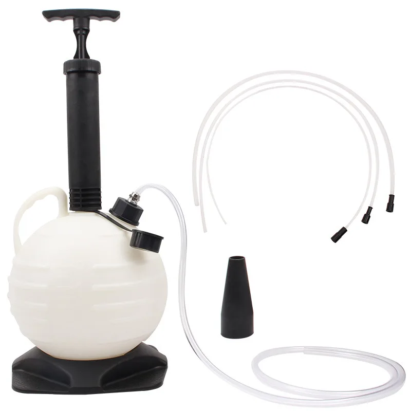 6l Vacuum Oil Extractor Machine Manual Plastic Fluid Pump For ...