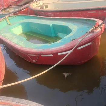 Used Fiberglass Marine Life Boat Reclaimed From Ship Breaking Yard ...