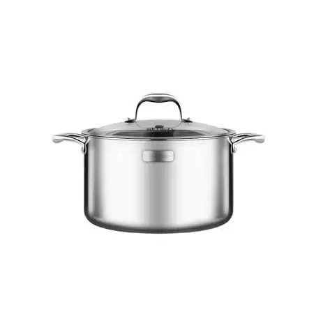 High Quality Tri-ply Stainless Steel Pot Size 24 Cm,Thicknees 2.2mm ...