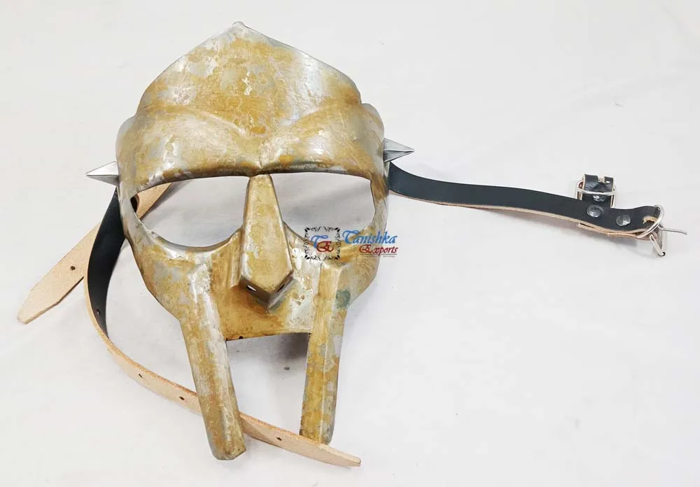Doom Mask Mf Doom Mad Villain Gladiator Doom Mask Wearable Cosplay ...