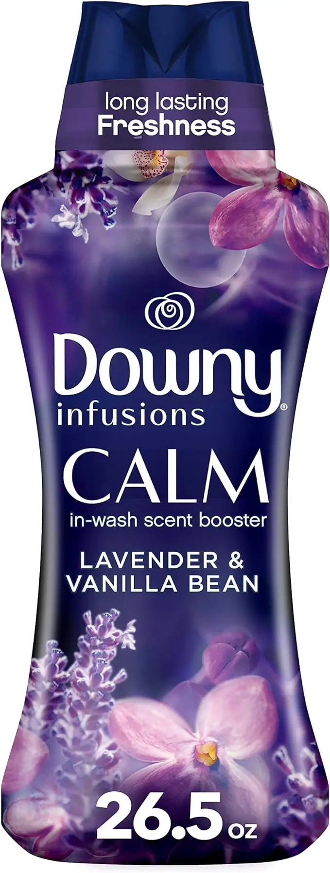 Downy Infusions Laundry Fabric Softener Liquid,Calm Scent,Lavender ...