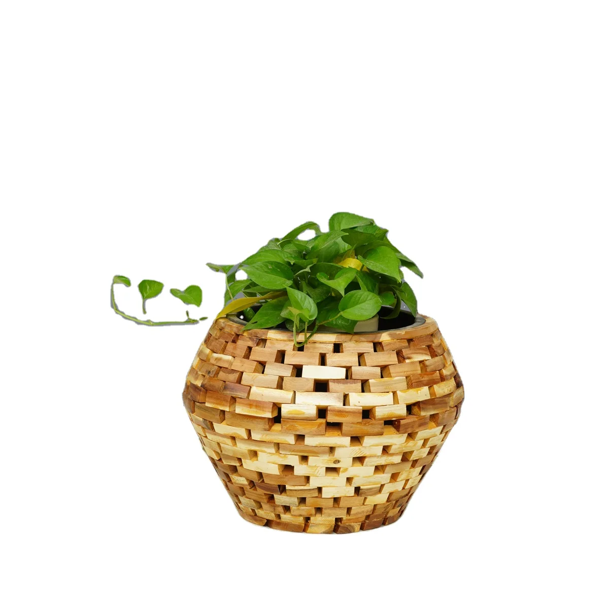 Modern Design Acacia Plant Pot Wholesale Wooden Planter From Viet Nam ...