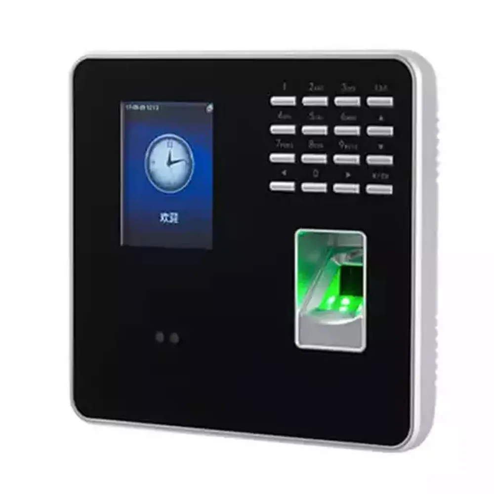 Face And Fingerprint Time Attendance Clock Machine With Door Access ...