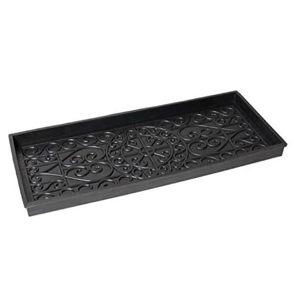 Home Clean & Neat Metal Boot Tray Indoor And Outdoor Home Decor ...