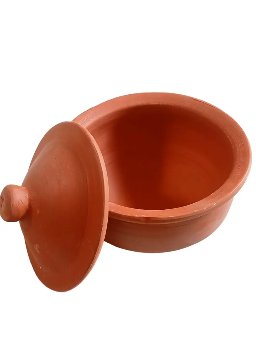 Earthern Clay Dahi Pot With Lid Natural Terracotta Clay Cookware With ...