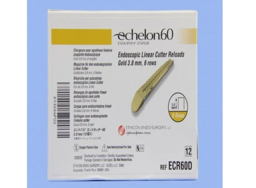 Surgical Stapling Ecr60g Echelon 60 Flex Gst Stapler Reload With ...