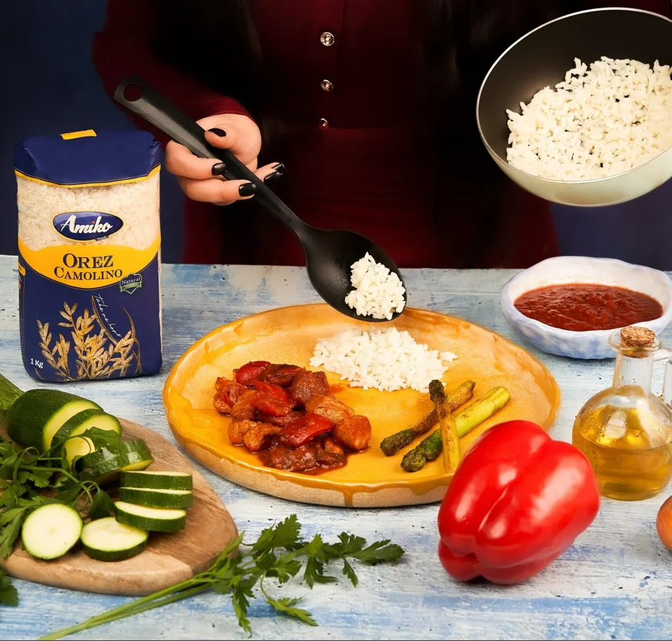 1kg 100% Italian Food, Italian Product Pasta Rice Pasta Riso in Sachet ...