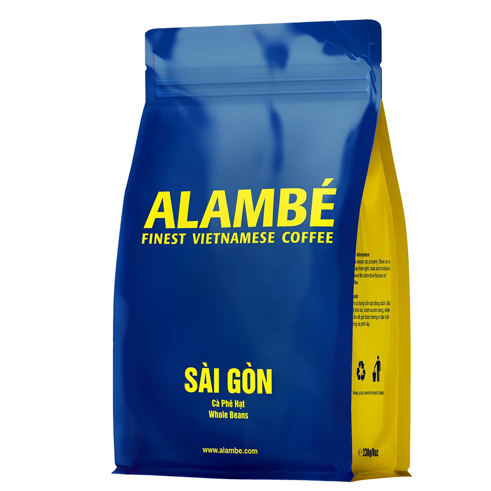Vietnamese Arabica & Robusta Alambe Sai Gon Ground Coffee 230g Bold ...