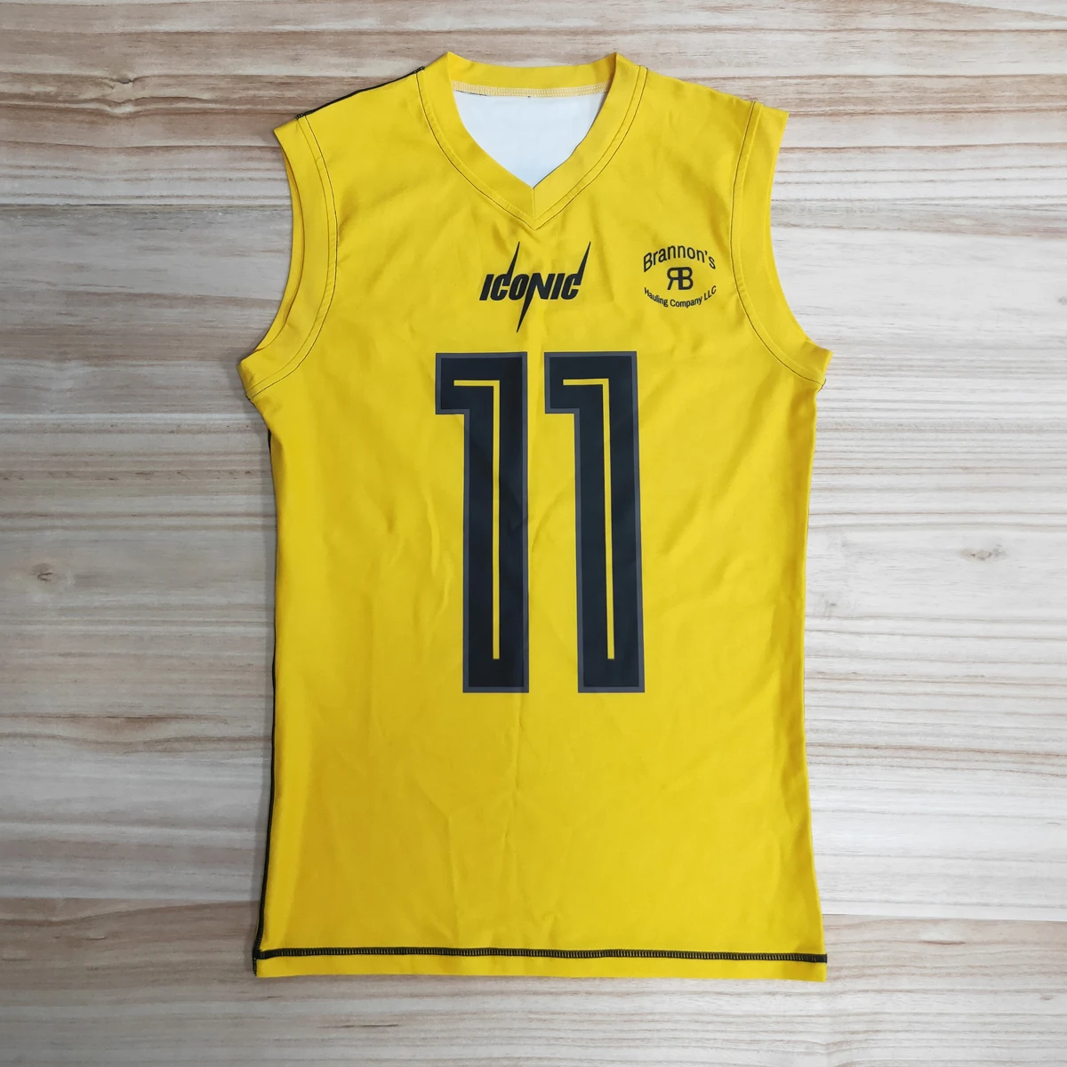 Custom Logo Youth Compression 7v7 Jersey Sleeveless Sublimated 7 on 7 ...