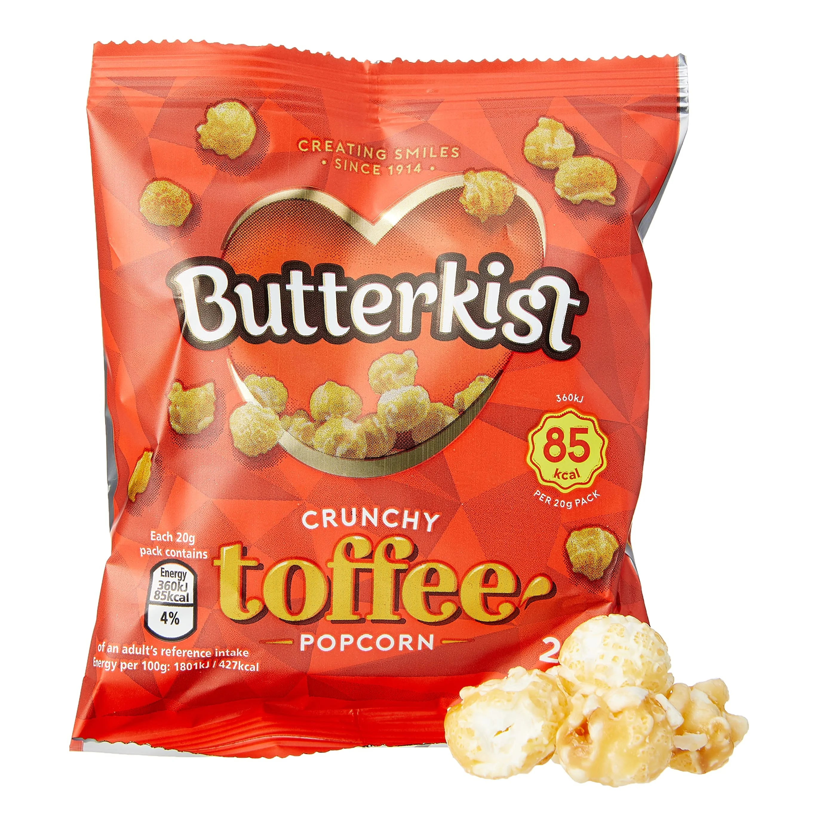 Butterkist Toffee Popcorn (78g) Crunchy Snacks - Buy New Butterkist ...