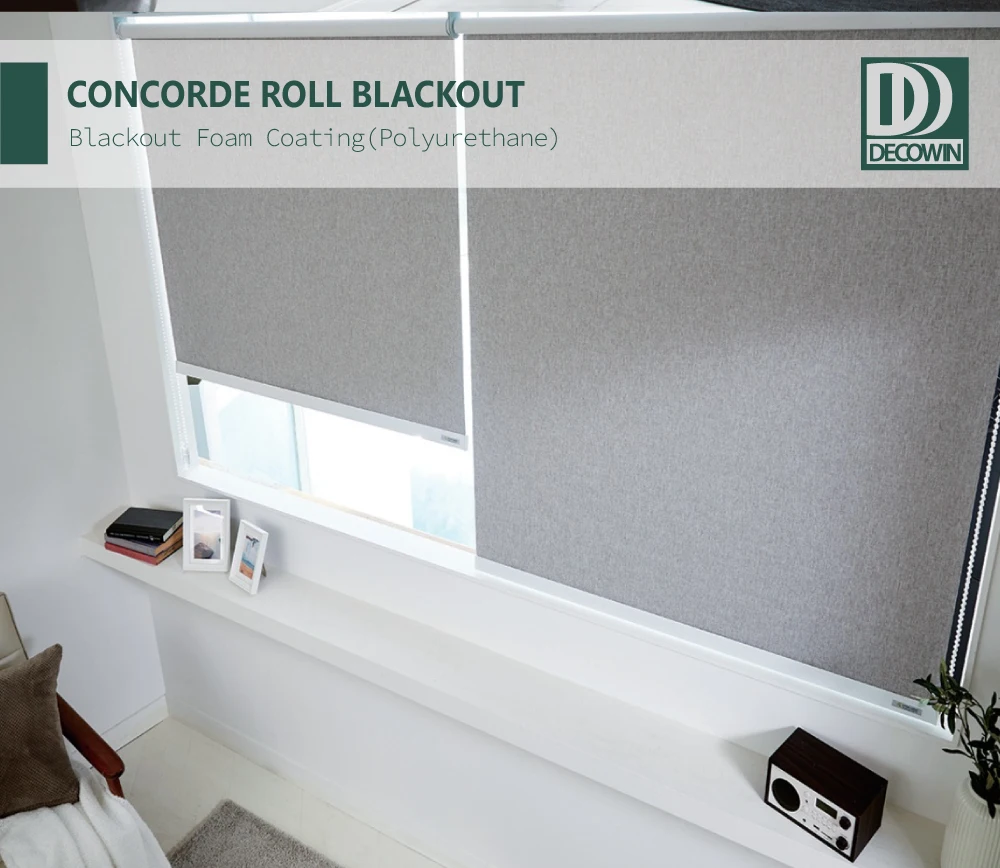 Concorde Roll Blackout Semi Blackout Dimout Roller Blinds Roller Shades ...