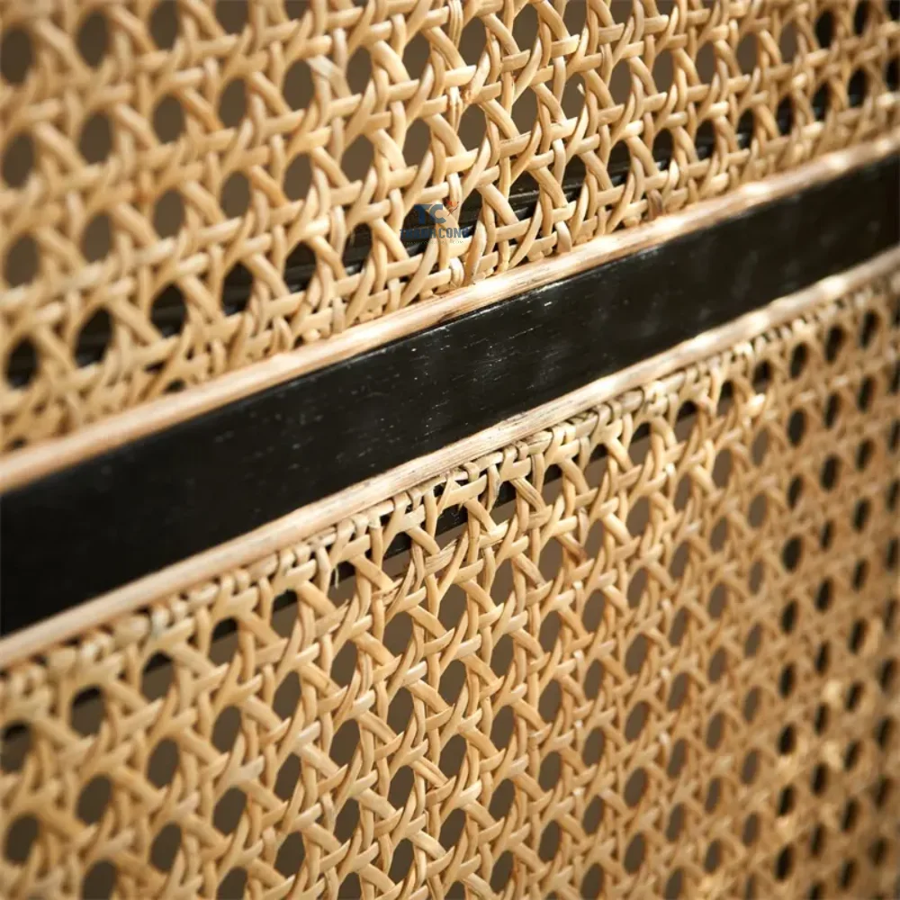 Hot Sale Rattan Cane Screen 3 Panel Cane Partition Foldable Rattan Room ...