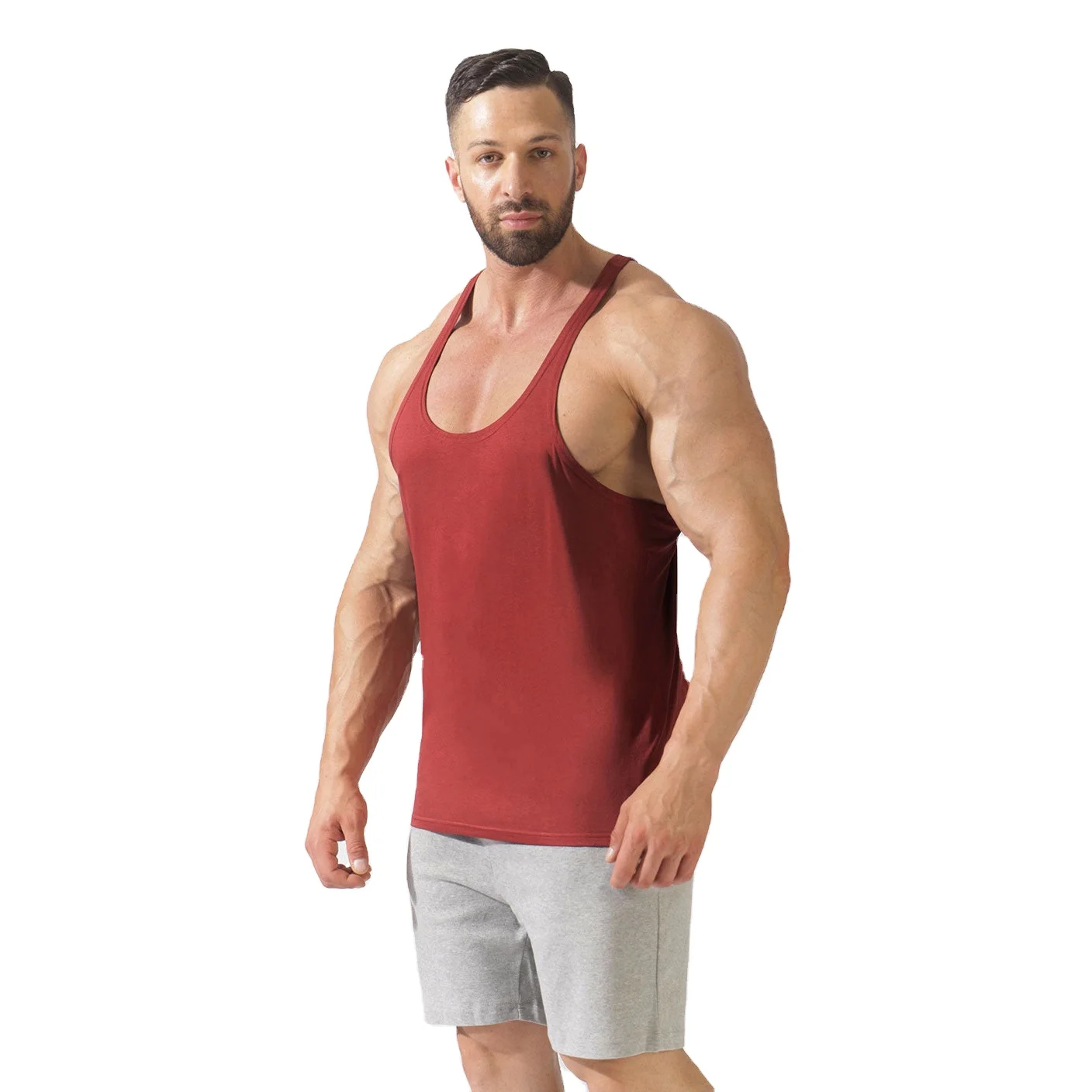 OEM Latest Style Custom logo high quality fashion men's running gym ...