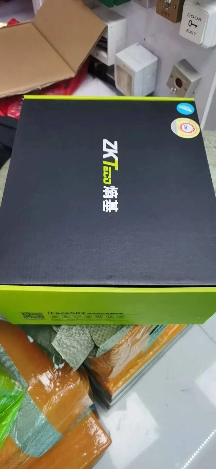 Iface 502 Time Attendance And Access Device With Fingerprint And Face ...