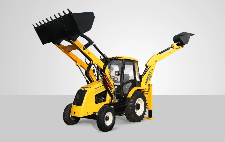 High Efficiency Backhoe Loaders - Reliable Construction Equipment