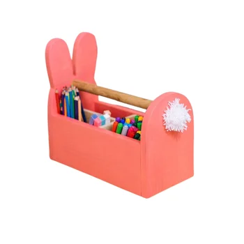 Wholesale Handcrafted Eco-friendly Wood Bunny Easter Storage Basket ...