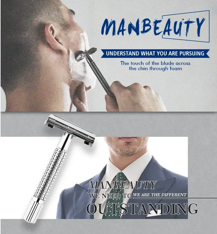 Shaving Double Edge Man Chrome Safety Razors - Buy Shaving Razor can ...