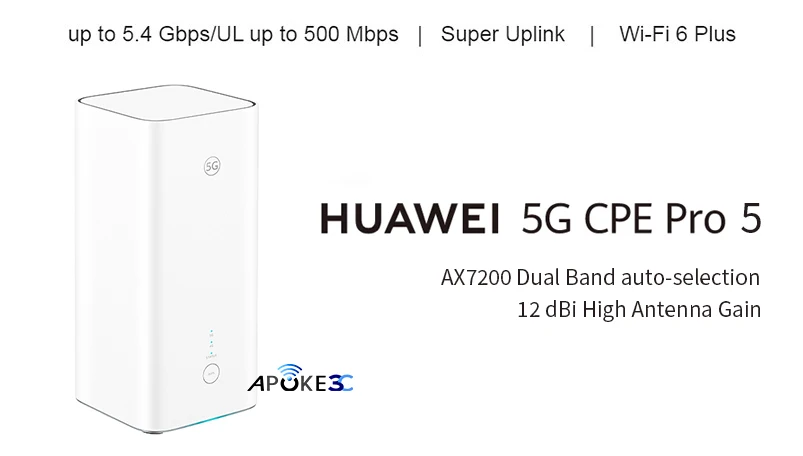 후아 웨이 5g Cpe Pro 5 H158-381 N1/n3/n5/n7/n8/n20/n28/n38/n40/n41/n75/n77 ...