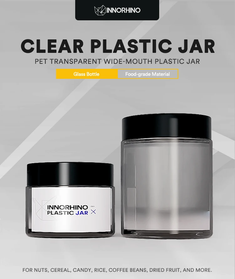 주문 로고 플라스틱 명확한 단지 실린더 펌프 애완 동물 답답한 병 로션 Lipgloss 콘테이너 Innorhino - Buy 5ml 20ml 25ml 30ml 35ml ...