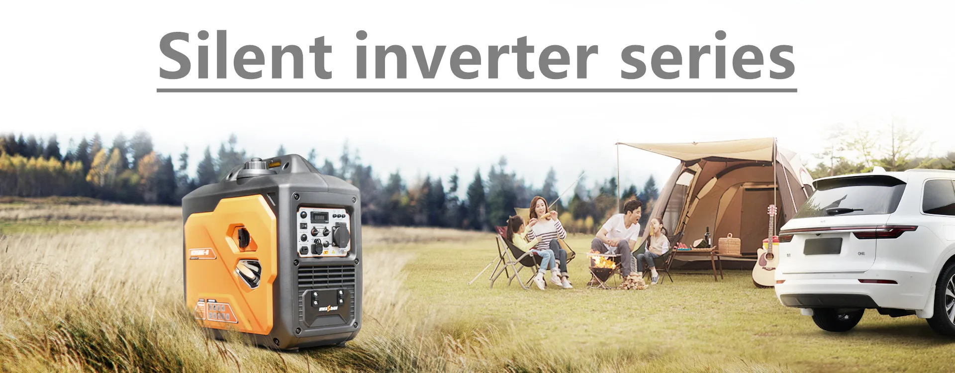 2400w Gasoline Generator Portable Silent Generator Inverter Generator ...