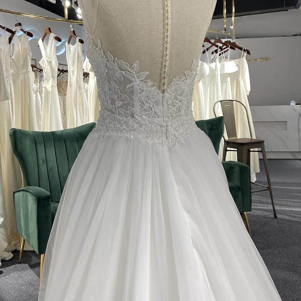 Jancember LSSG007 Boho Empire Sweetheart Bridal Wedding Dresses for ...