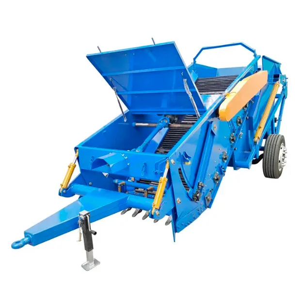 Farm Rock Stone Picker Removal Collecting Machine Large Tractive ...