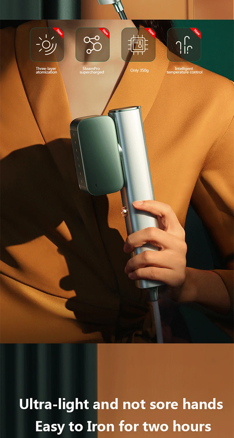 New Mini Electric Ironing Machine Portable Cloth Steam Foldable ...