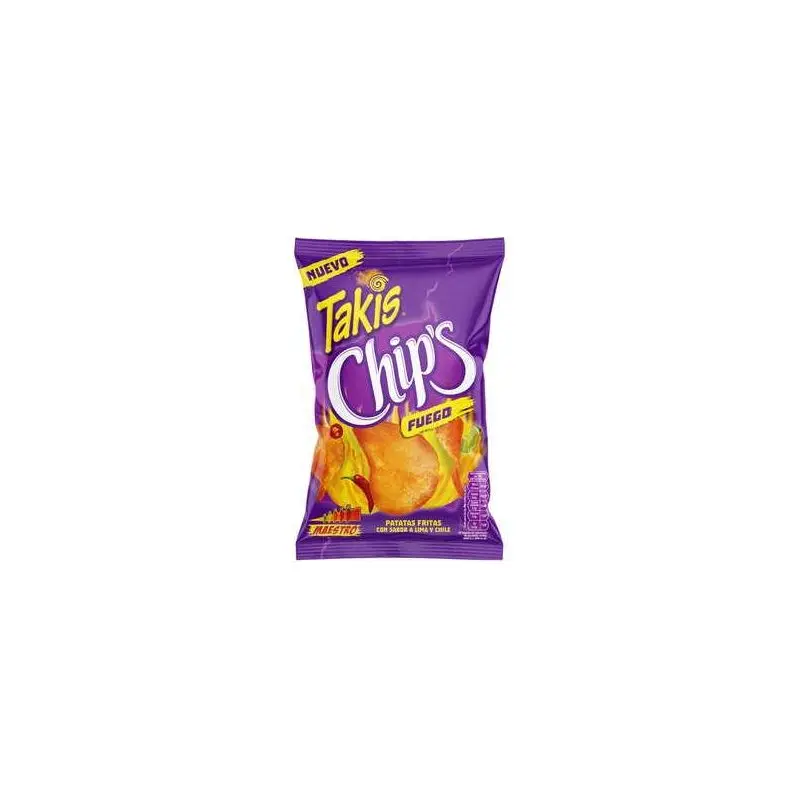 Rolled Tortilla Chips - Fuego Hot Chili And Lime & Takis Limited ...