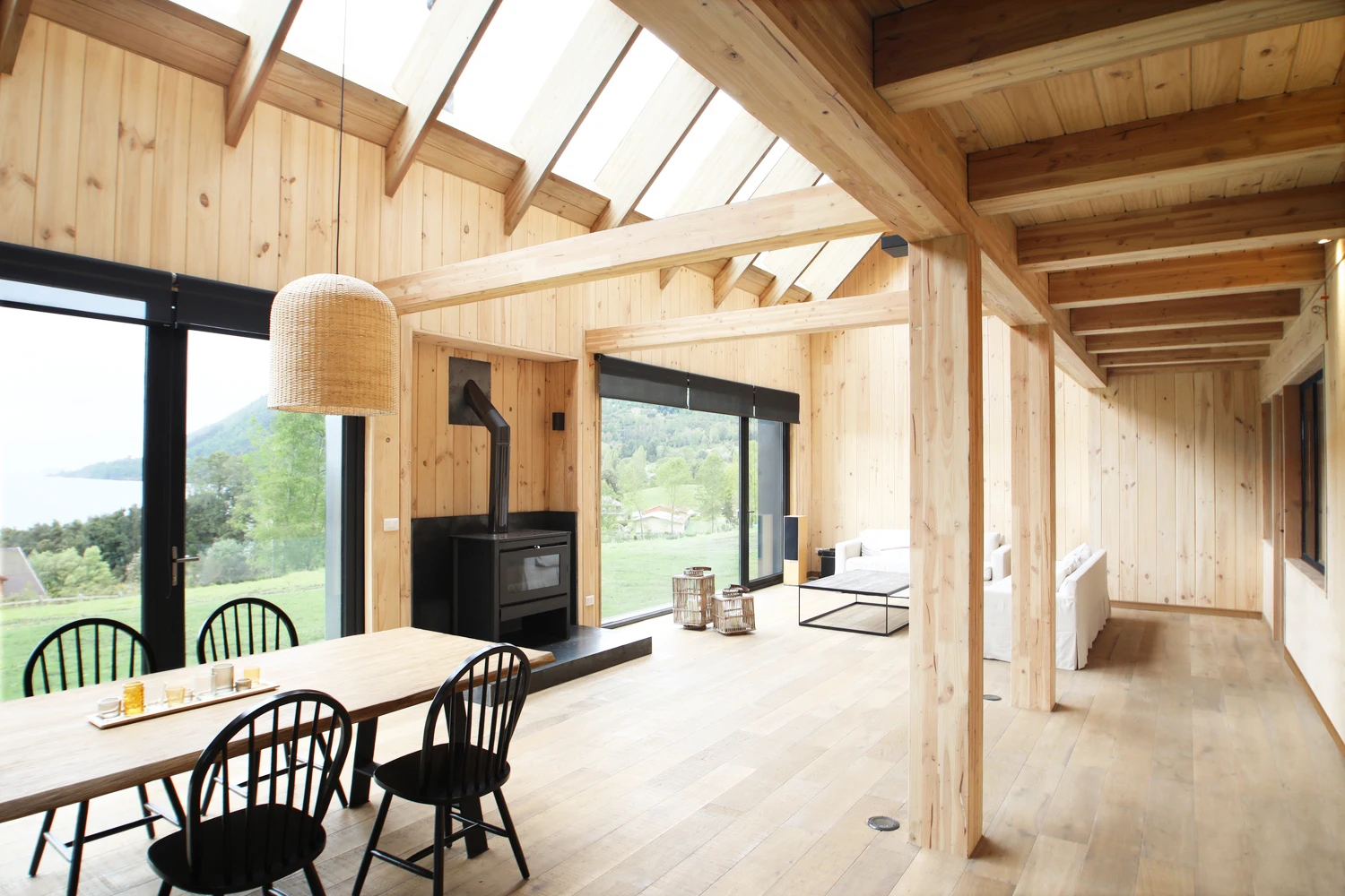 Pine & Spruce Claddings With Tongue & Grooved V-shape 13 Mm. X 96 Mm. X ...