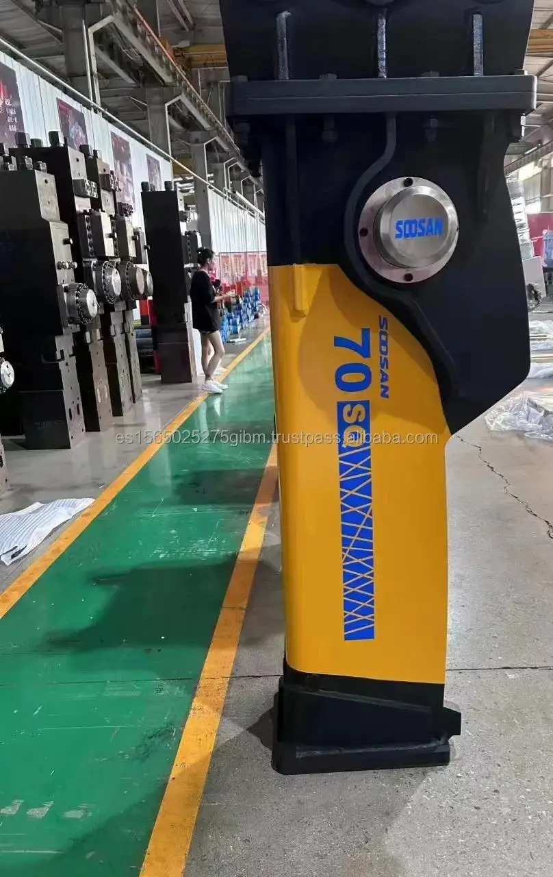 For Soosan SQ 70 Hydraulic Breaker New Box Type Silence Model Auto ...