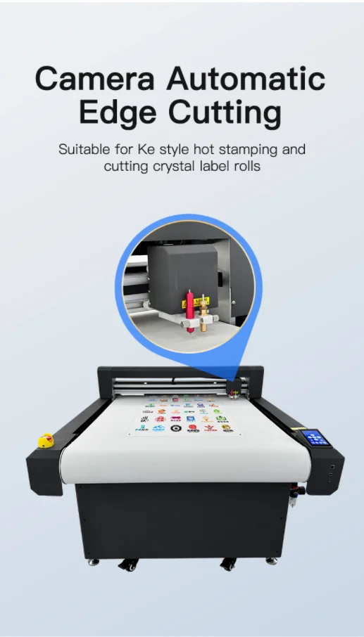 Auto-Feed Flatbed Digital Cutter for DTF Signmaking Servo Motor Driven ...